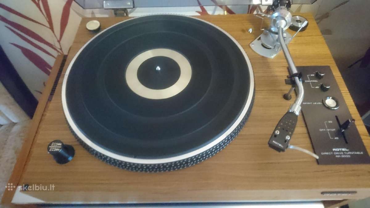Patefonas Rotel Rp-3000 - Skelbiu.lt