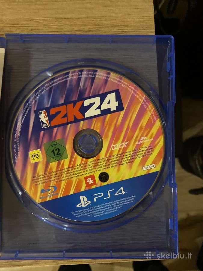Nba 2k24 ps4 - Skelbiu.lt