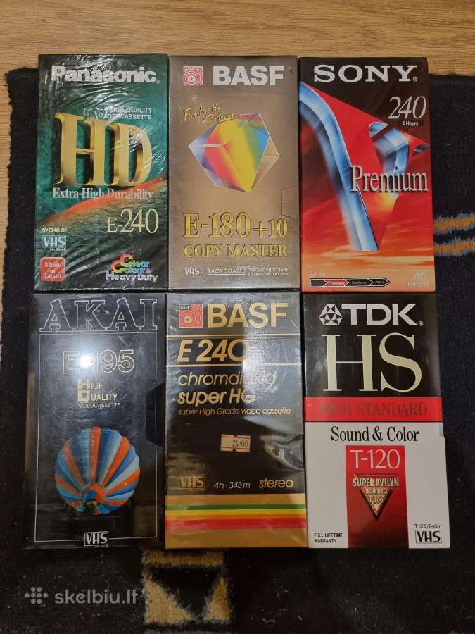 Vhs Kasetės - Skelbiu.lt