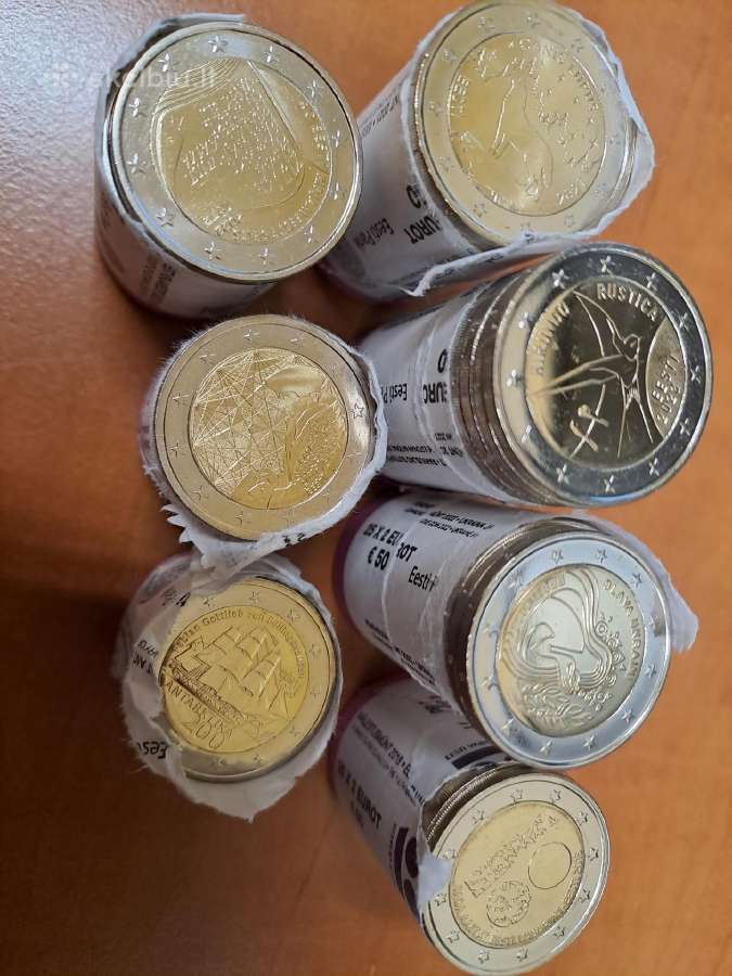 Estijos 2 eurų proginės monetos - Skelbiu.lt Estijos 2 eurų proginės monetos - Skelbiu.lt