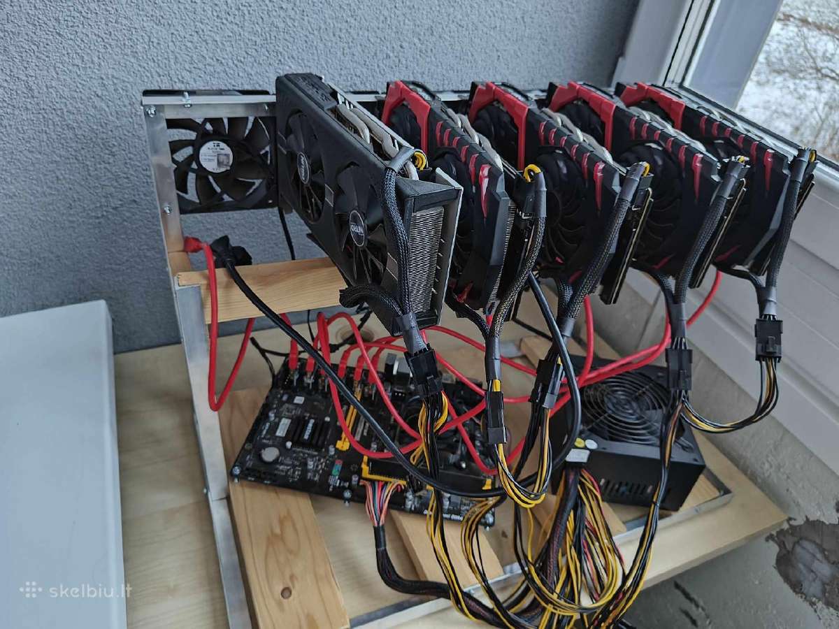 Mining rig Rx580 - Skelbiu.lt
