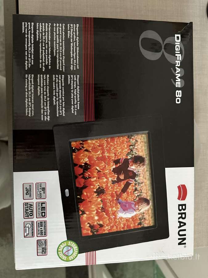 Parduodamas Braun Digiframe 80 - Skelbiu.lt