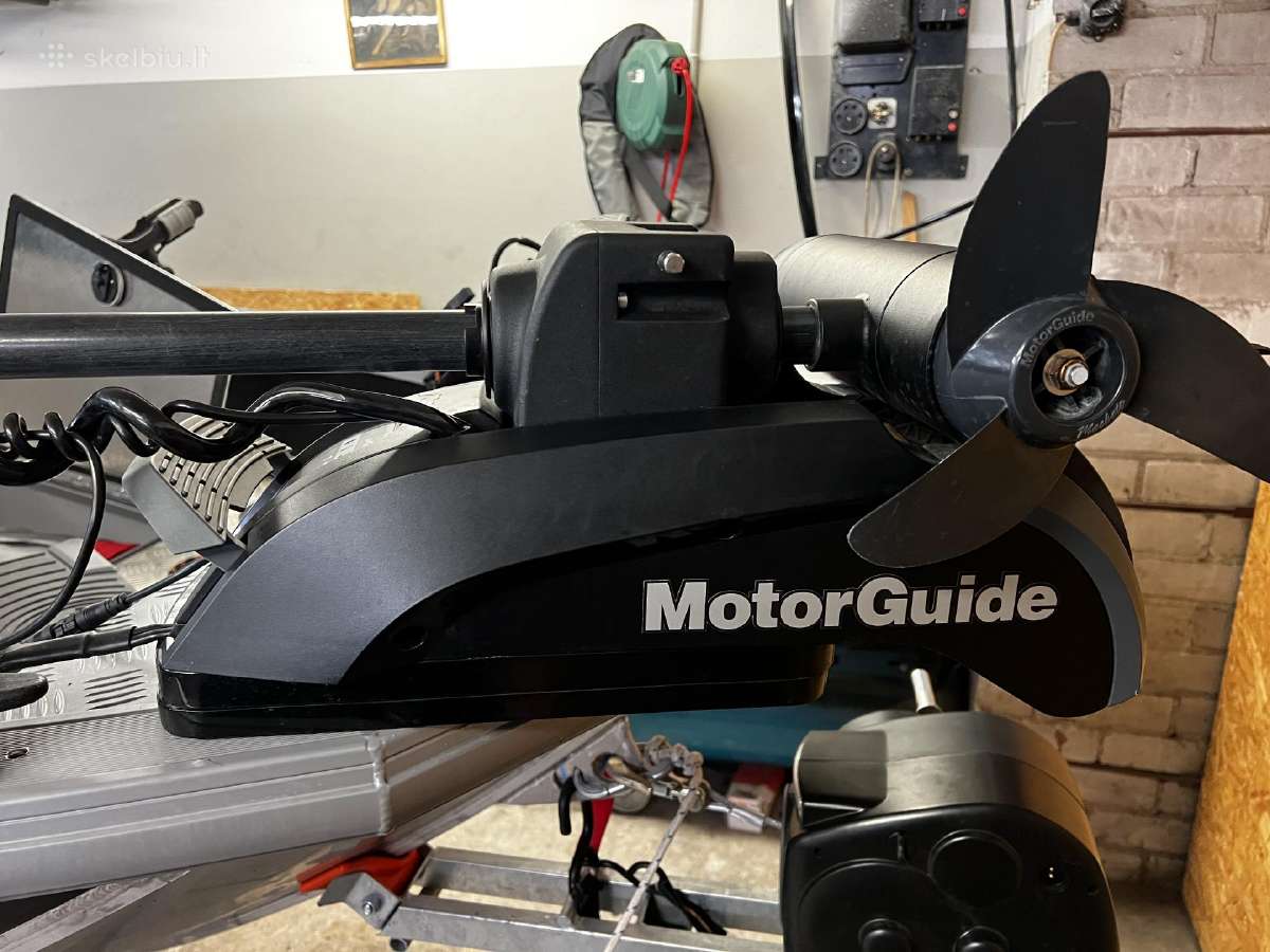 Motorguide Xi5 80lbs 24v kartu su licio baterija - Skelbiu.lt