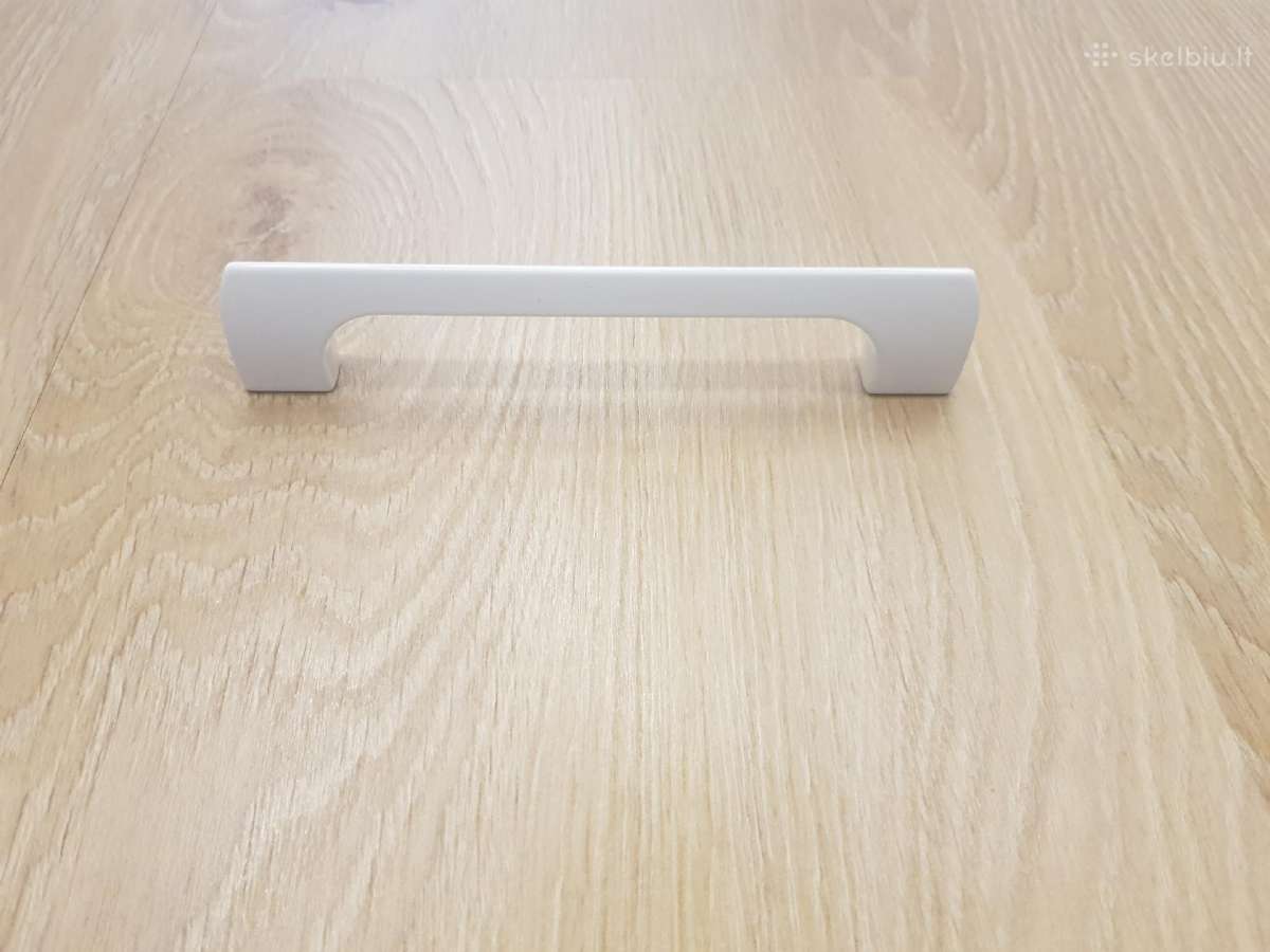Naujos metalinės baltos baldinės rankenėlės - Skelbiu.lt