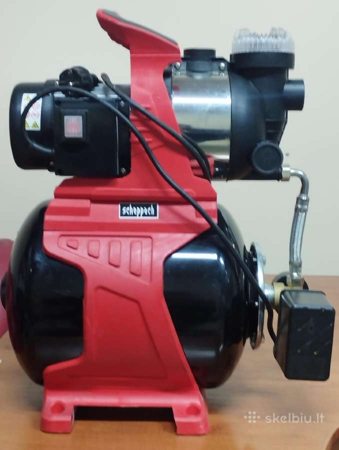 Hidroforas scheppach 900w. - Skelbiu.lt