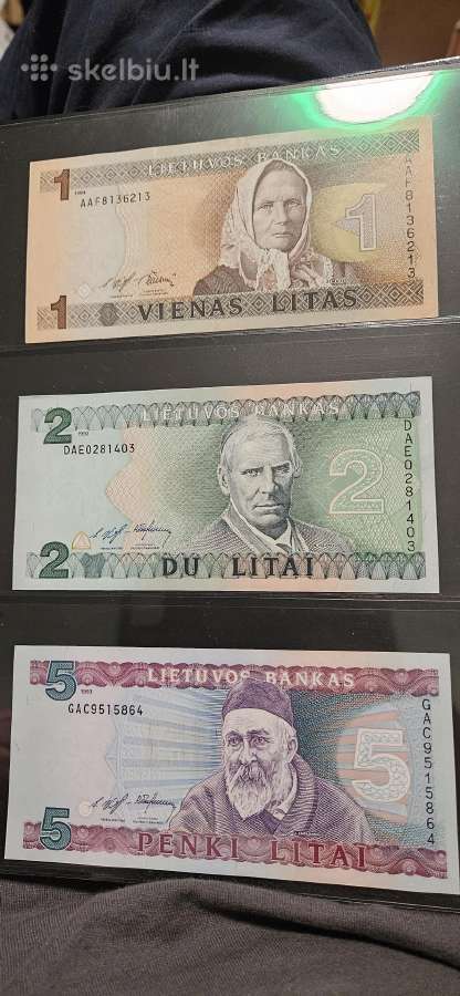 Litai Talonai Unc - Skelbiu.lt