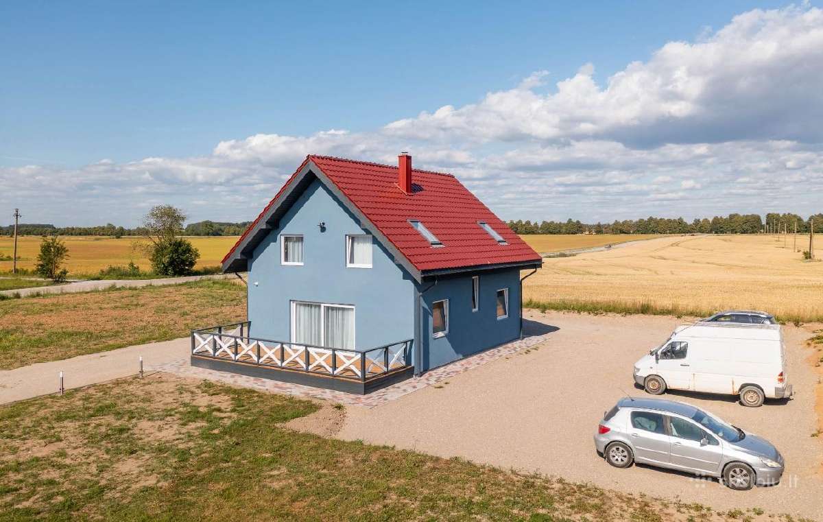 Naujas 150 m2 namas Pajūrio regioniniame parke - Skelbiu.lt