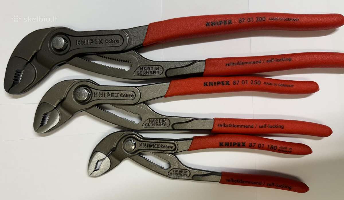 Knipex cobra replės - Skelbiu.lt