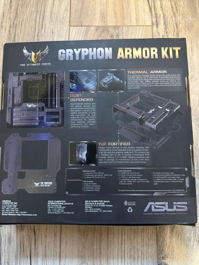 Asus Tuf gaming gryphon armor kit z87 z97 - Skelbiu.lt
