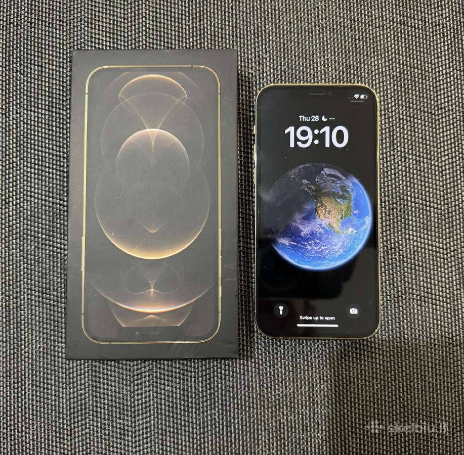 iPhone 12 pro Gold 256gb - Skelbiu.lt