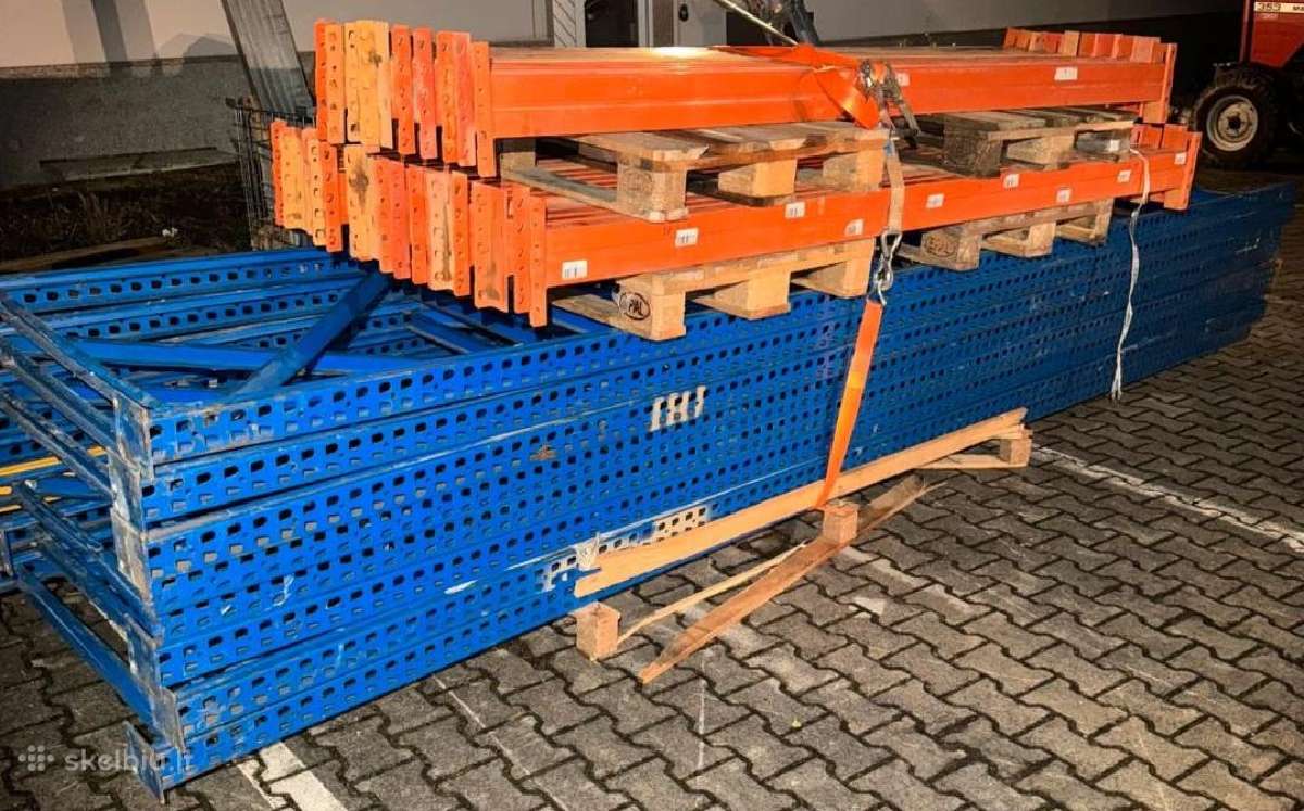 Mecalux stelazai 3 kojos 8 traversai - Skelbiu.lt