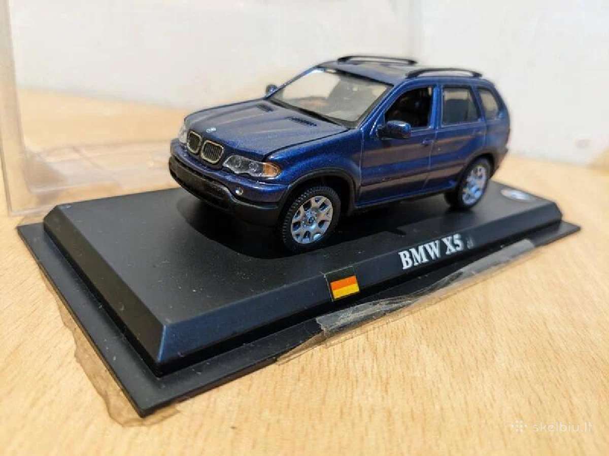 Bmw X5 E53 1:43 modeliukas modelis dzipas - Skelbiu.lt