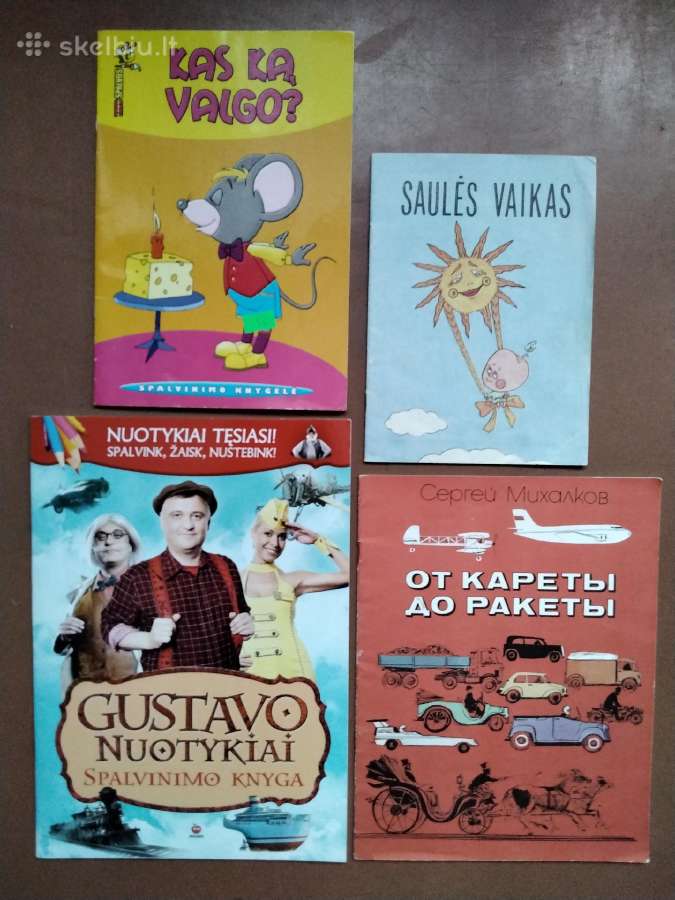 Gustavo nuot,nuo karietos iki raketos,kas ką valgo - Skelbiu.lt