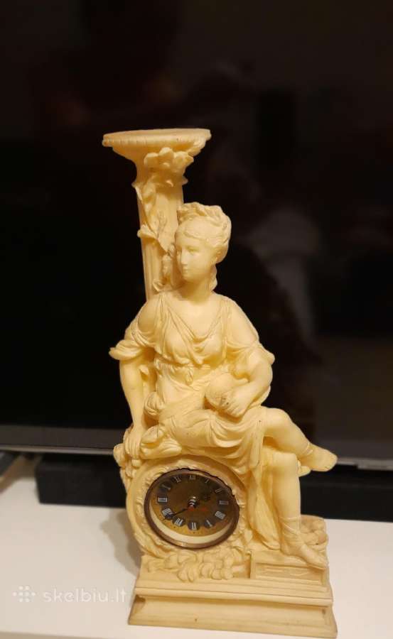 Antikvarinis laikrodis statula - Skelbiu.lt