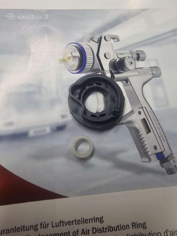 Sata mini jet 4400 oro paskirstymo ziedas + - Skelbiu.lt