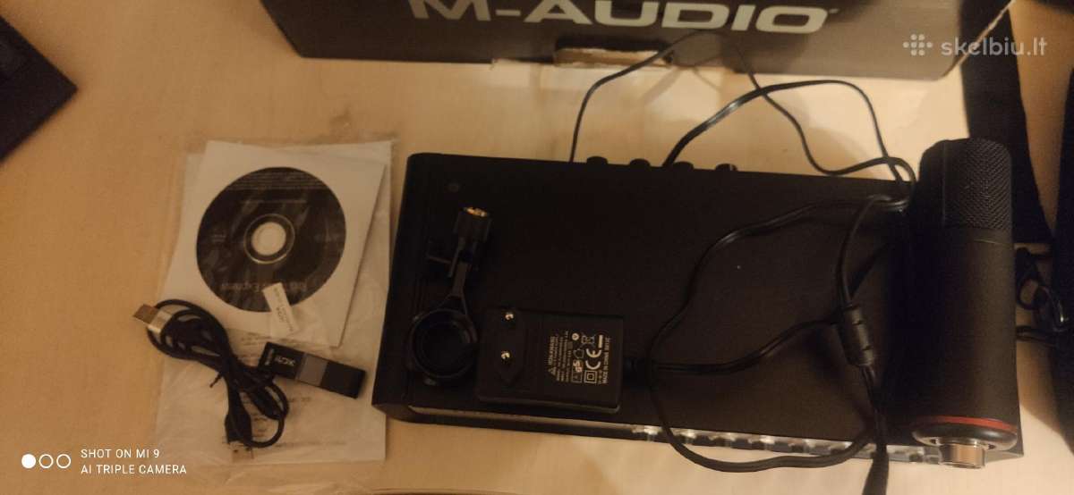 Garso plokštė M-audio - Skelbiu.lt