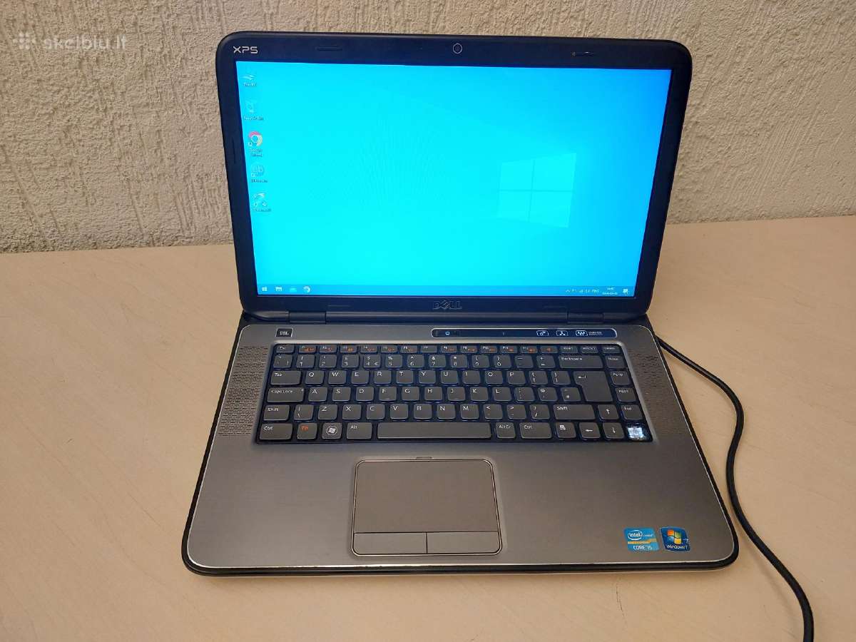 Dell Xps L502x 8gb 120gb SSD 15.6" su garantija - Skelbiu.lt
