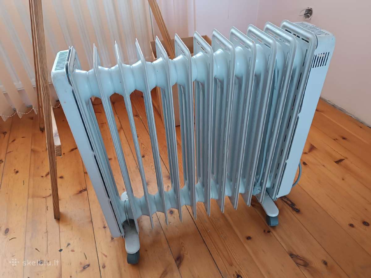 Elektrinis radiatorius su termostatu. 65cm ilgio - Skelbiu.lt