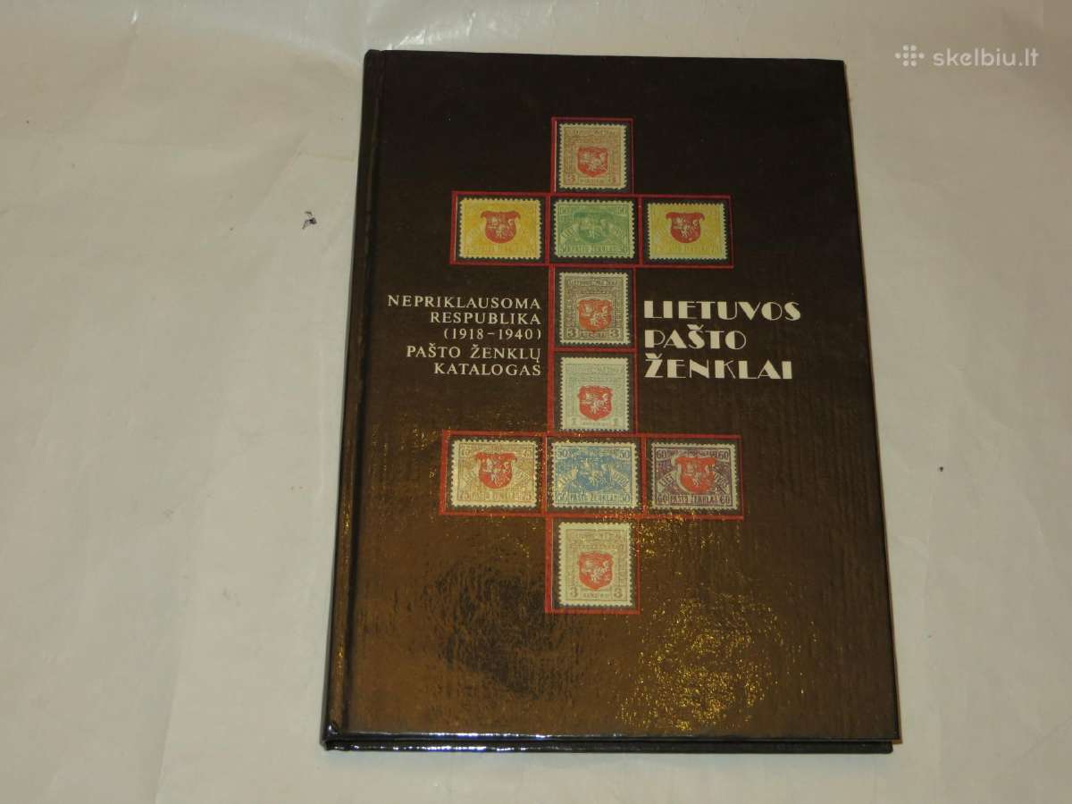 Knyga Lietuvos pašto ženklai 1918-40 katalogas1991 - Skelbiu.lt