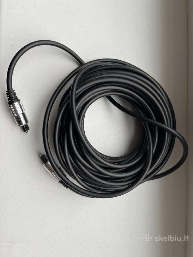 Optinis audio laidas 10m - Skelbiu.lt