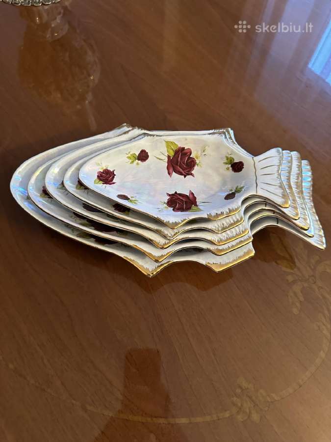 Porcelianinių lėkščių rinkinys - Skelbiu.lt