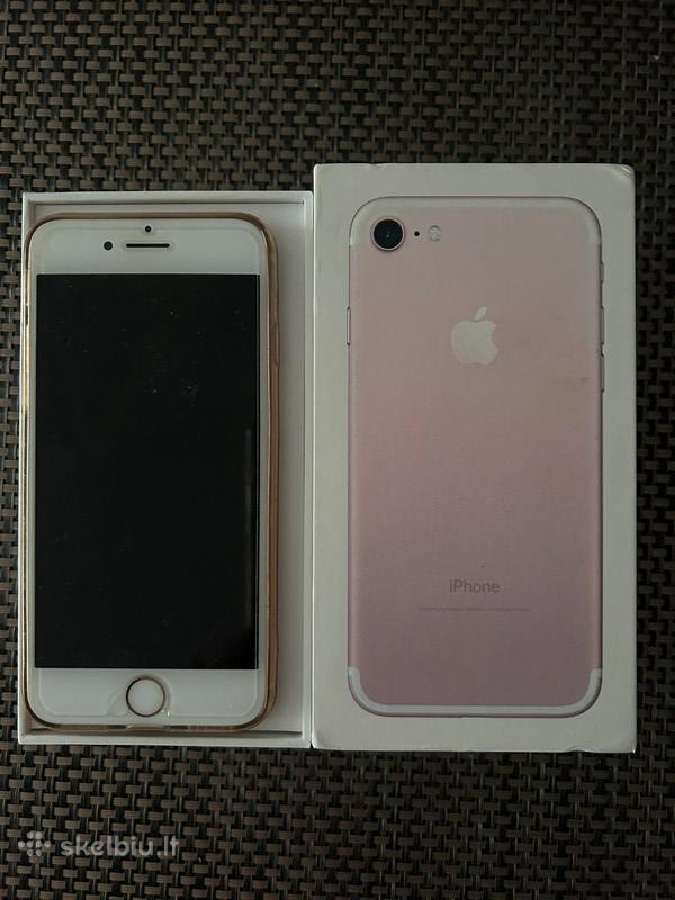 iPhone 7, Rose Gold 32gb - Skelbiu.lt
