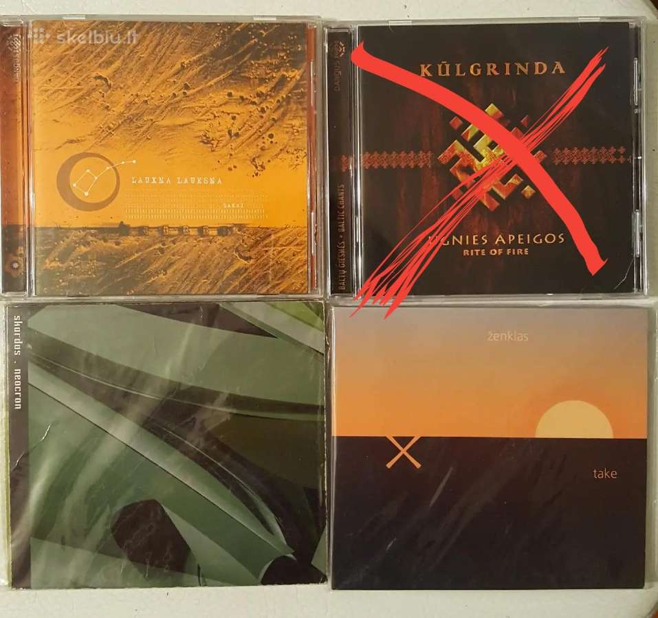 Lietuviški kompaktiniai diskai - Skelbiu.lt