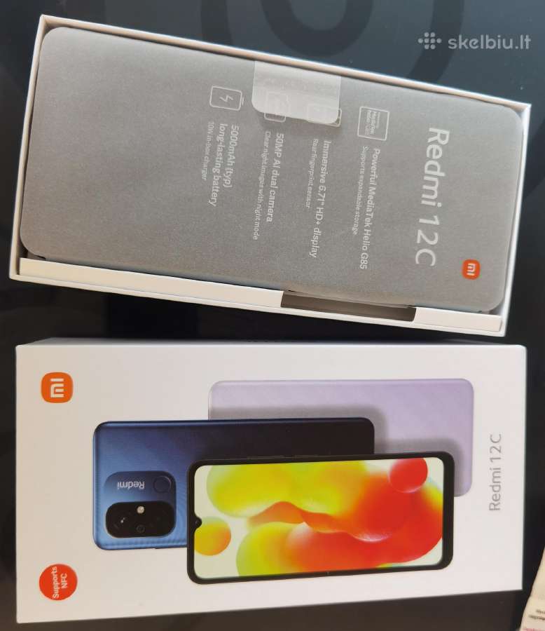 Naujas Redmi 12c telefonas - Skelbiu.lt
