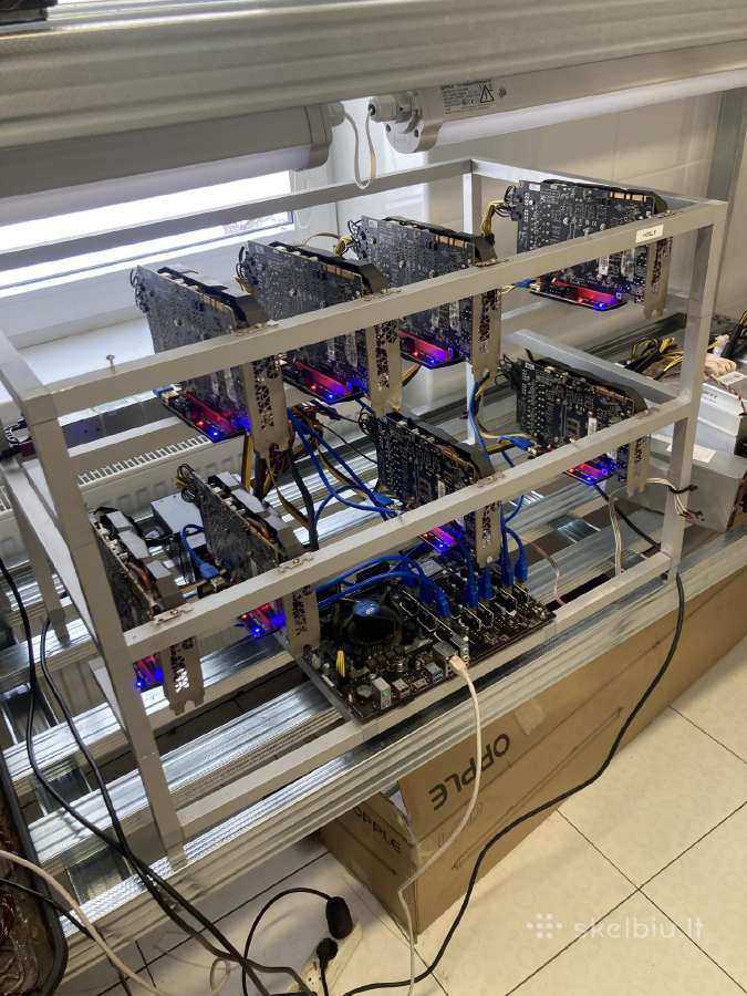 Mining Rig / Asic Antminer / Rigas - Skelbiu.lt