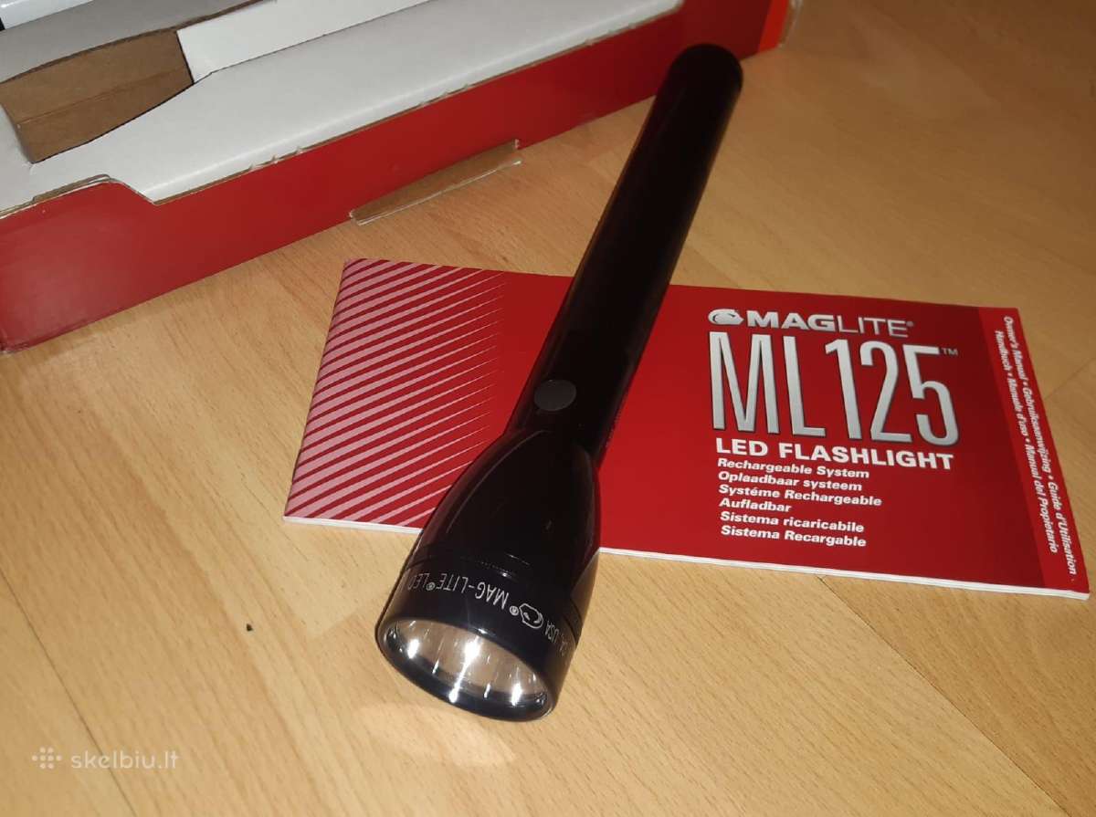Originalus Maglite LED Ml125 prožektorius - Skelbiu.lt