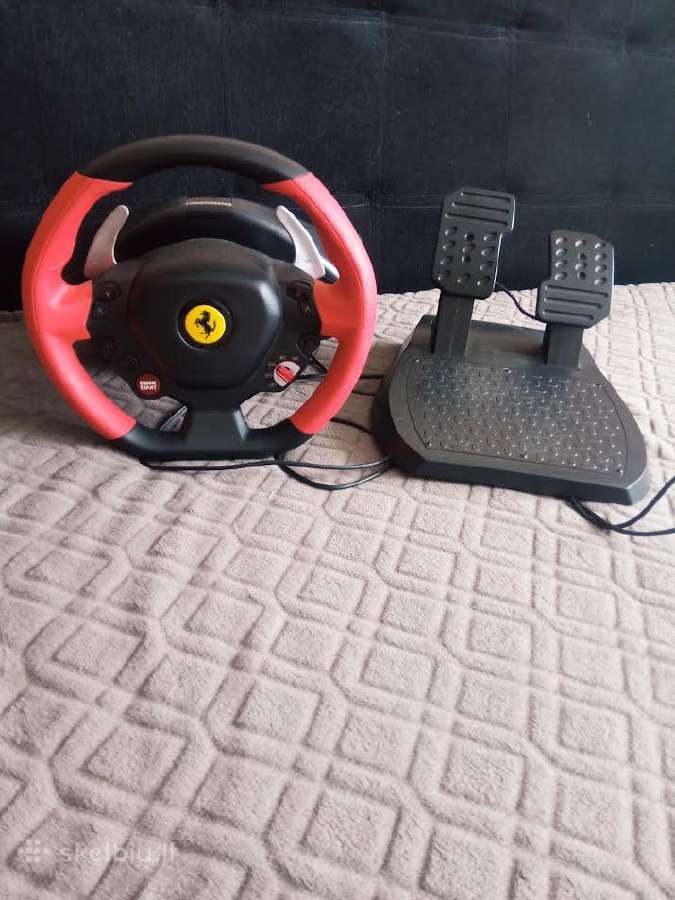 Žaidimų vairas Ferrari - Skelbiu.lt