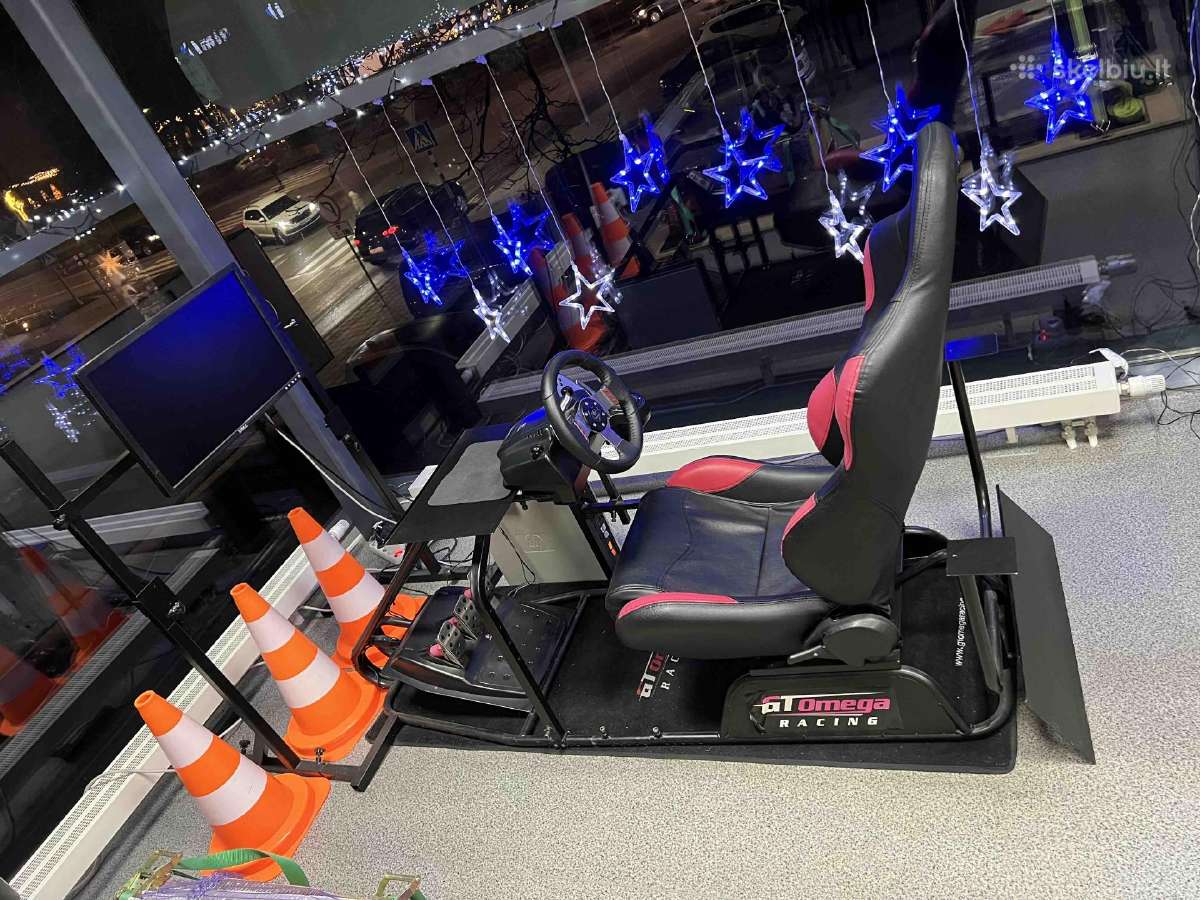 Pilnai sukomplektuotas vairavimo simuliatorius - Skelbiu.lt