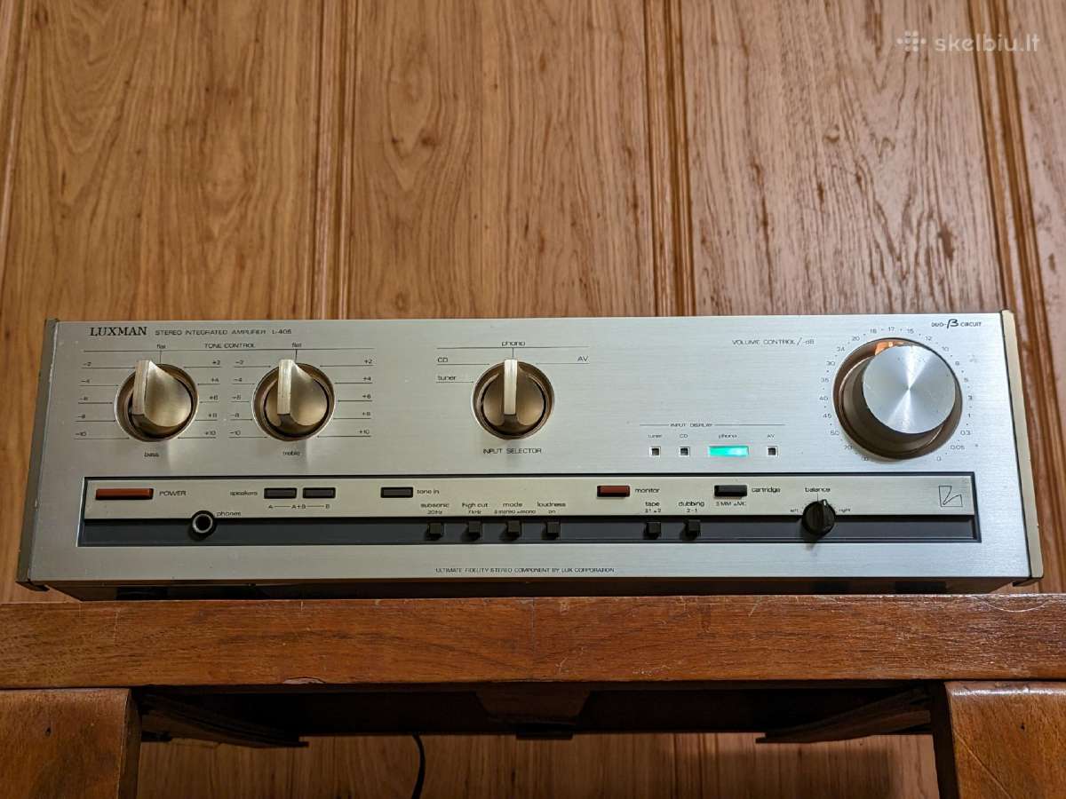 Stiprintuvas Luxman L-405 - Skelbiu.lt