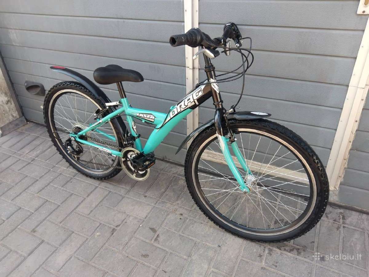 2 paaugliui dviraciai 24 coliu ratais - Skelbiu.lt