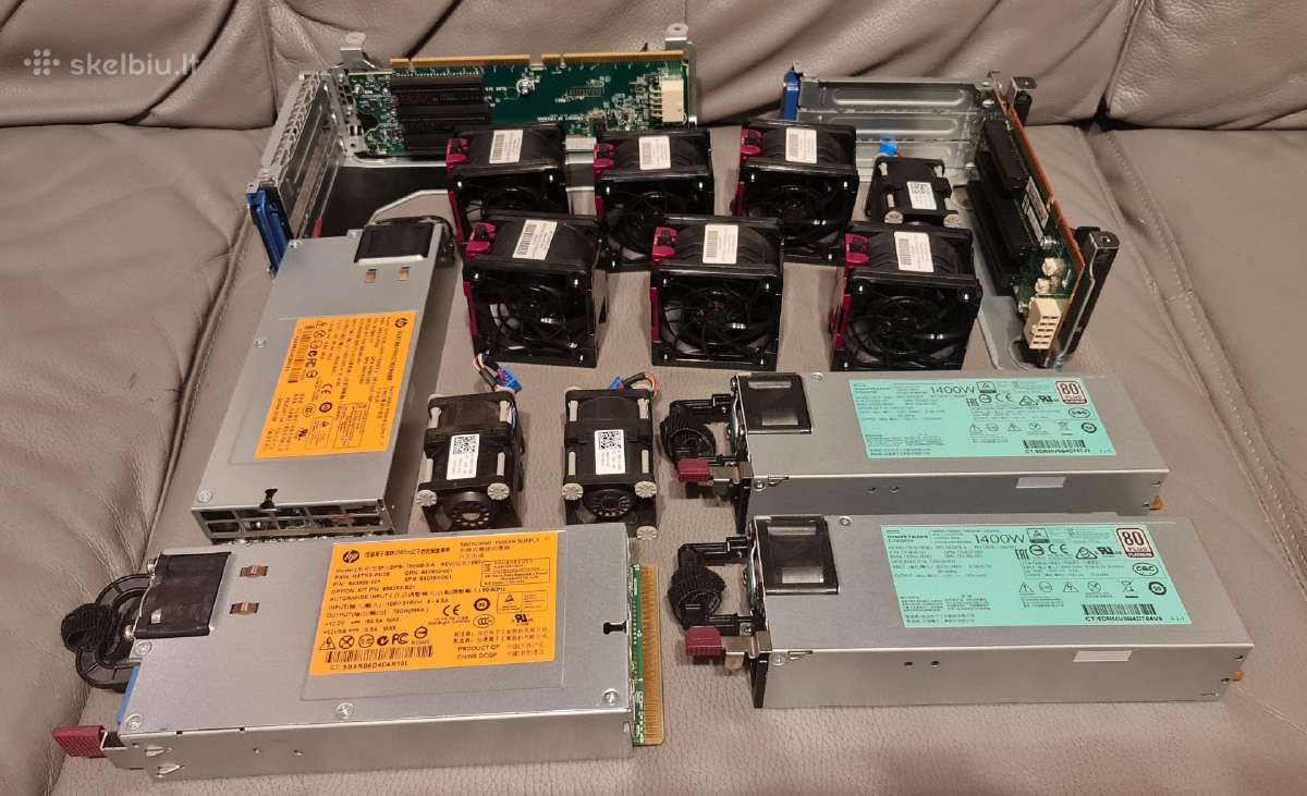 Serveriai dalimis Hp Dell Supermicro Cisco Ibm kt. - Skelbiu.lt