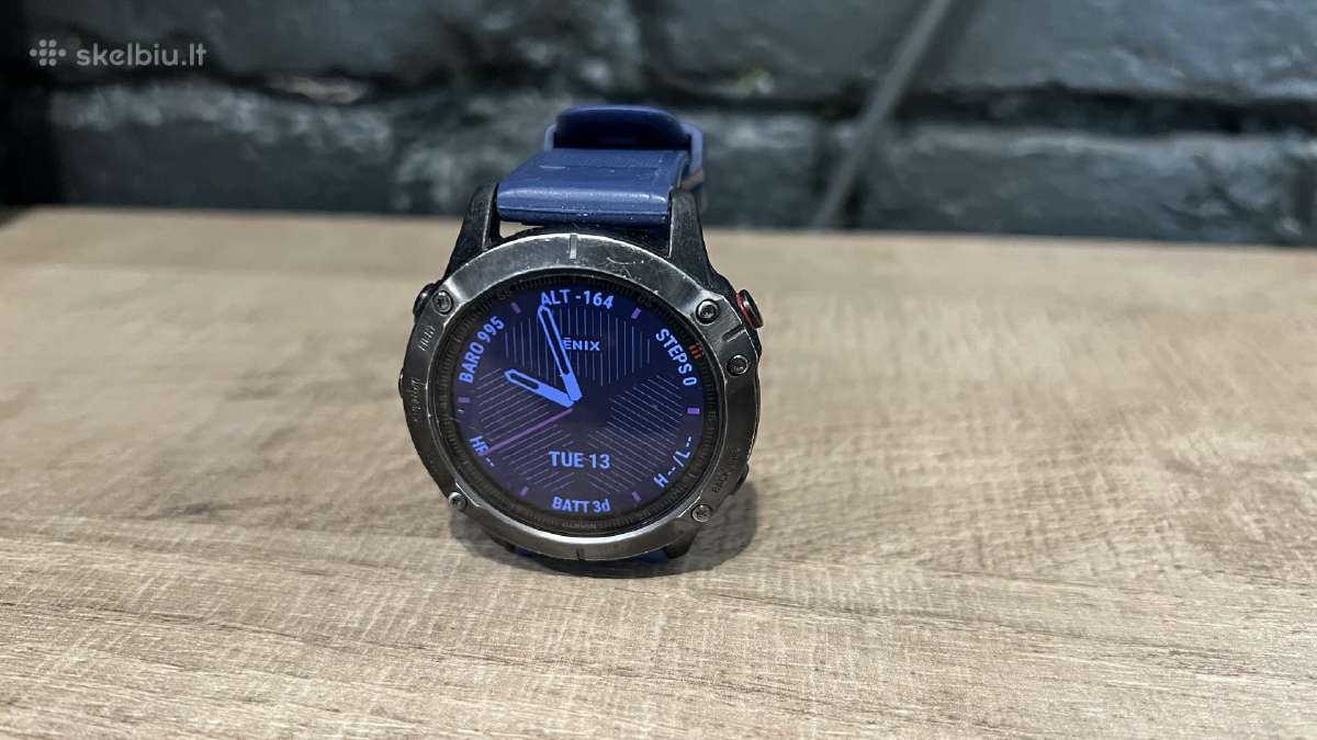 Garmin Fenix 6 saphire - Skelbiu.lt