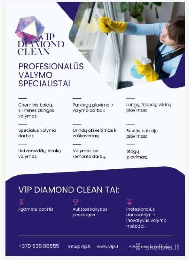 Valymo paslaugos - Skelbiu.lt