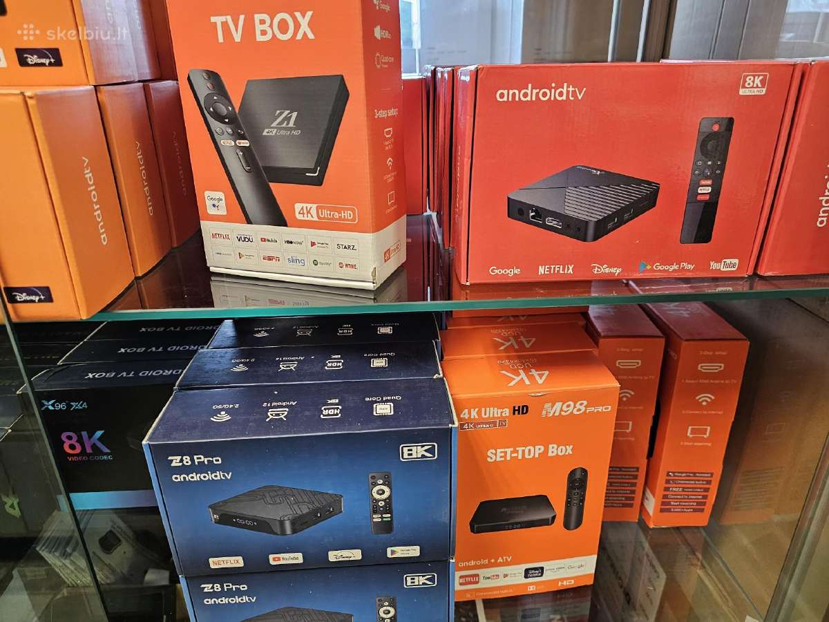 Nauji TV Box priedėliai su Android tinka Go3 - Skelbiu.lt