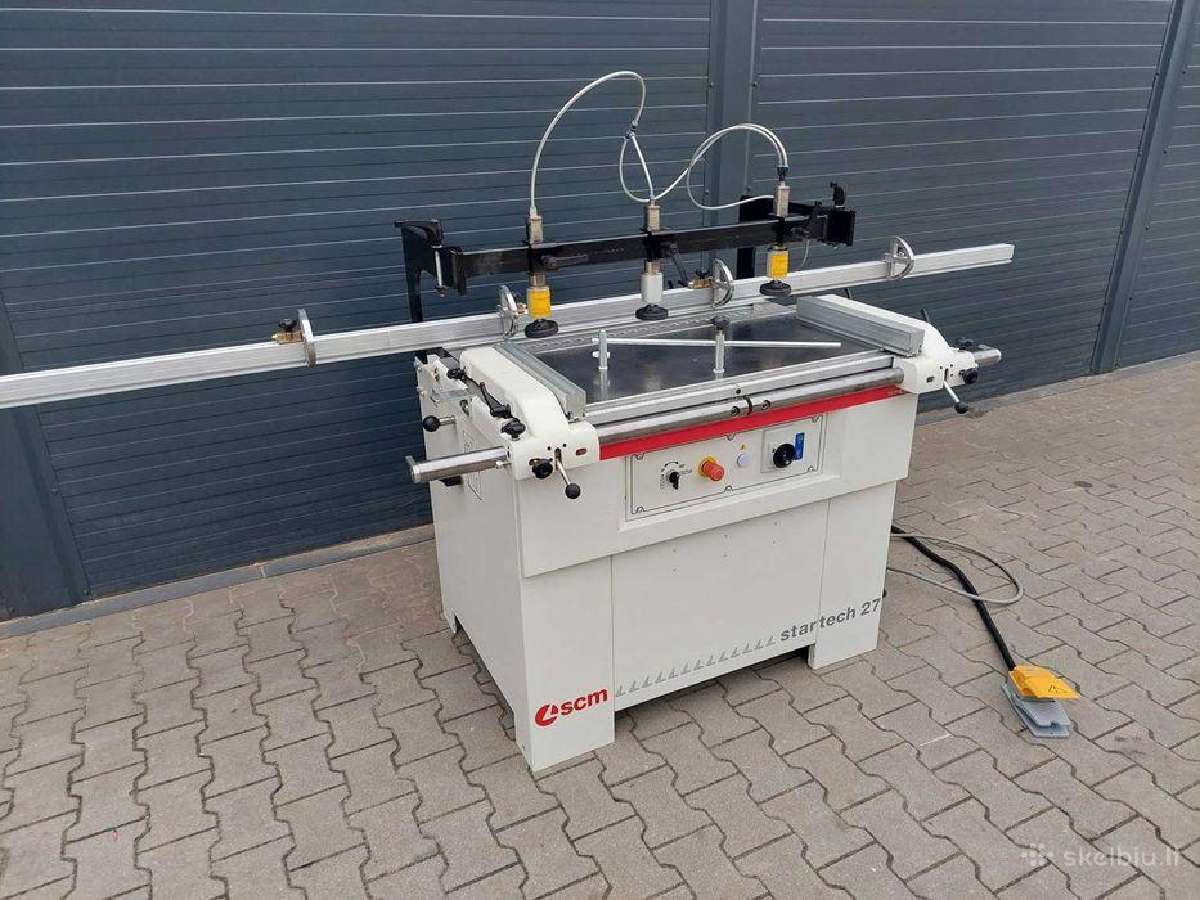 Daugiašpindelinės gręžimo staklės Scm startech 27 - Skelbiu.lt