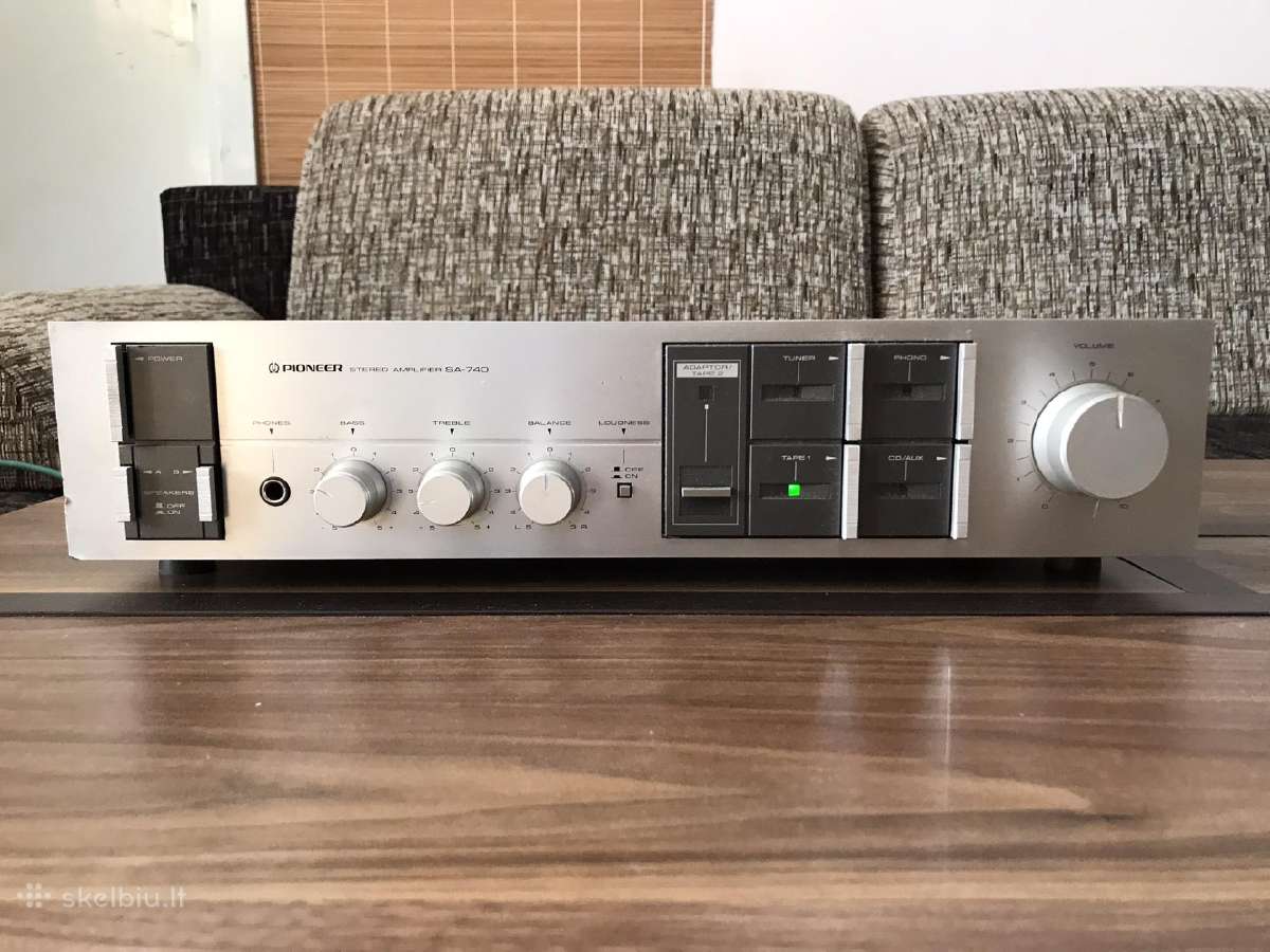 Stereofoninis stiprintuvas Pioneer Sa-740 - Skelbiu.lt