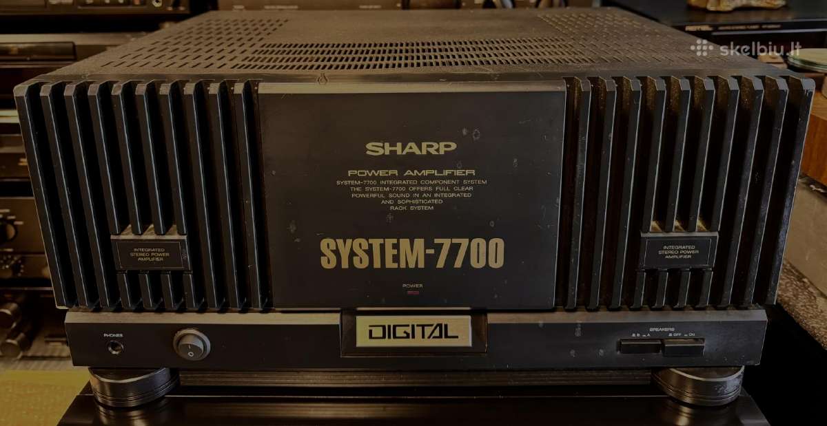 Sharp sm-7700 mk2 / stiprintuvai - Skelbiu.lt