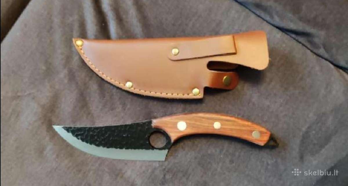 Medžiotojo serbiškas peilis mėsinejimui su įmaute - Skelbiu.lt