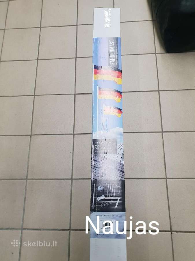 Aliuminis 6m vėliavos stiebas 60e - Skelbiu.lt