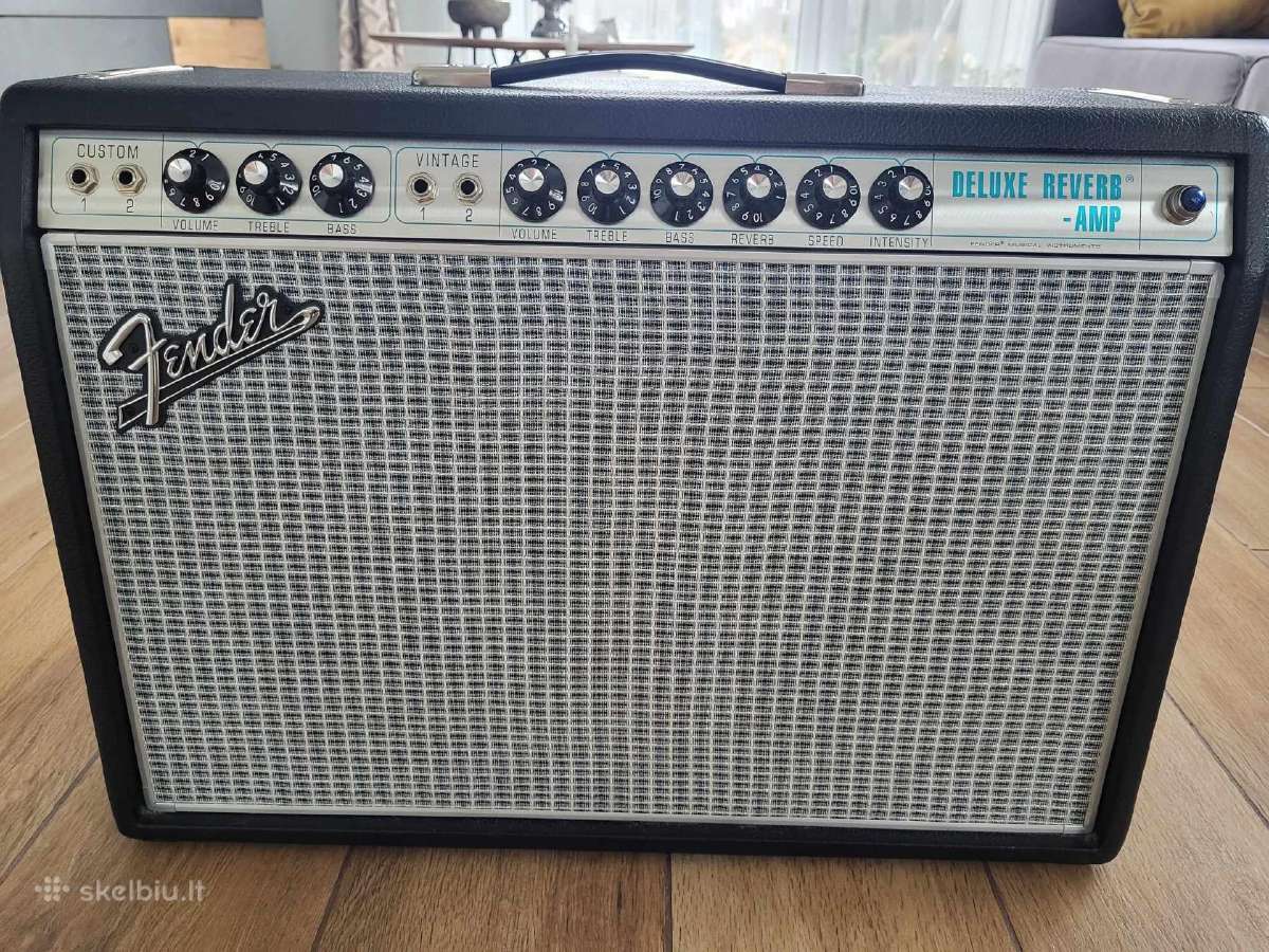 Fender 68 custom deluxe reverb . - Skelbiu.lt