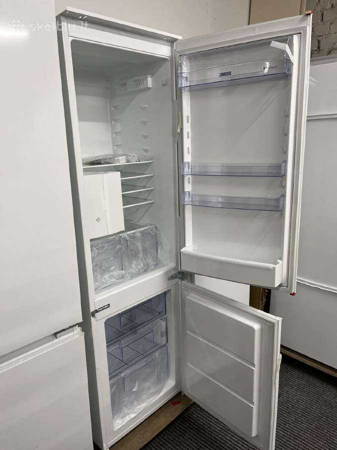 Įmontuojamas šaldytuvas zanussi, defektuotas - Skelbiu.lt