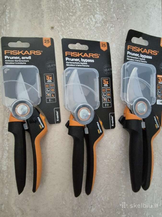 Parduodu naujus Fiskars P941 ir p 961ir sekatorius - Skelbiu.lt