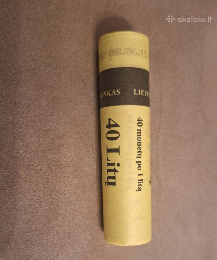 1 lito jubiliejinės monetos unc - Skelbiu.lt