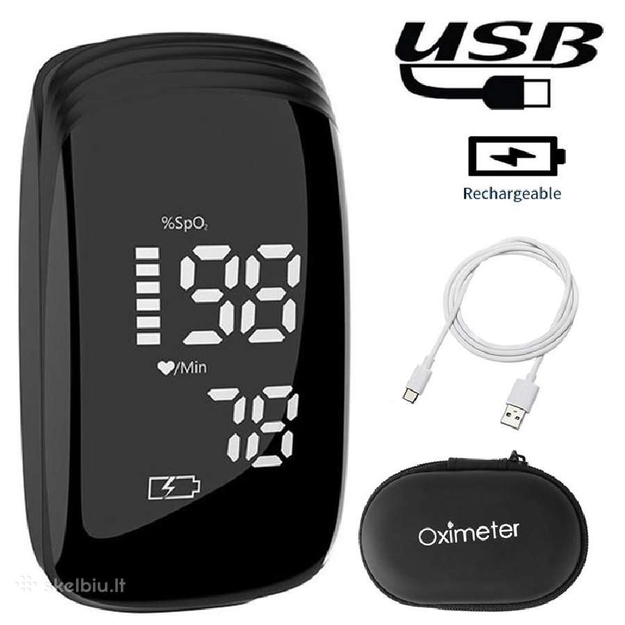Pulsoksimetras Ac-301 (Saturacijos matuoklis) - Skelbiu.lt