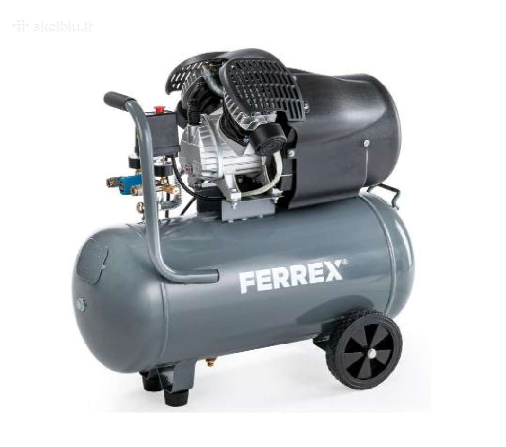 Ferrex Tepalinis oro kompresorius 2,2kw, 50l - Skelbiu.lt