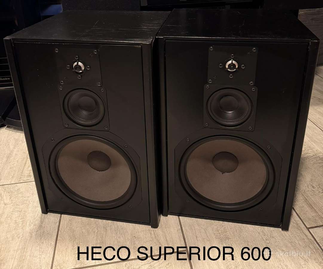 Heco Superior 600 / kolonėlės - Skelbiu.lt